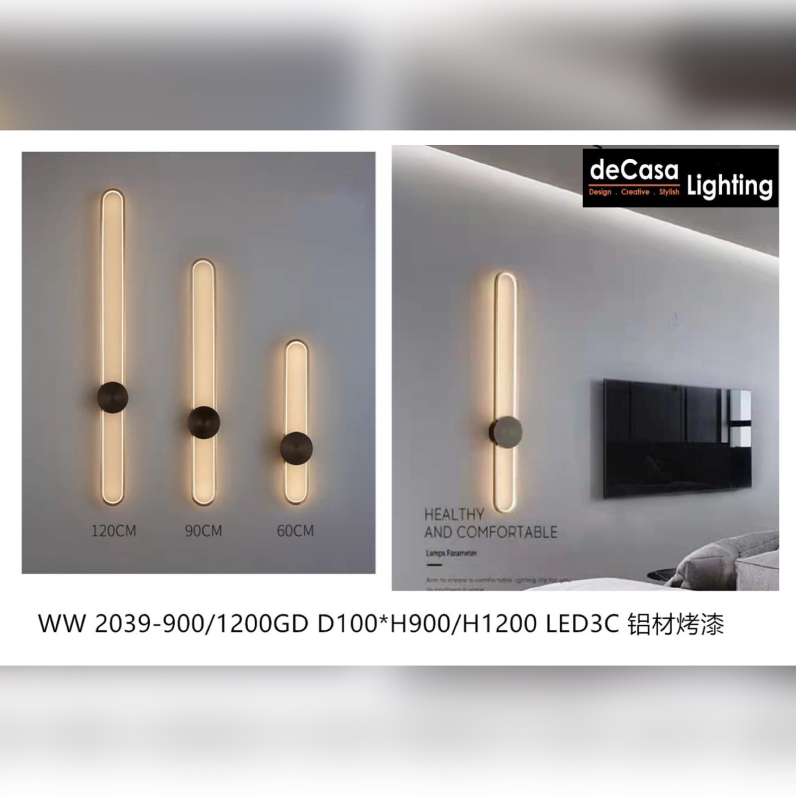 Contemporary Wall Light / Wall Lamp / Lampu Dinding Selangor, Kuala ...