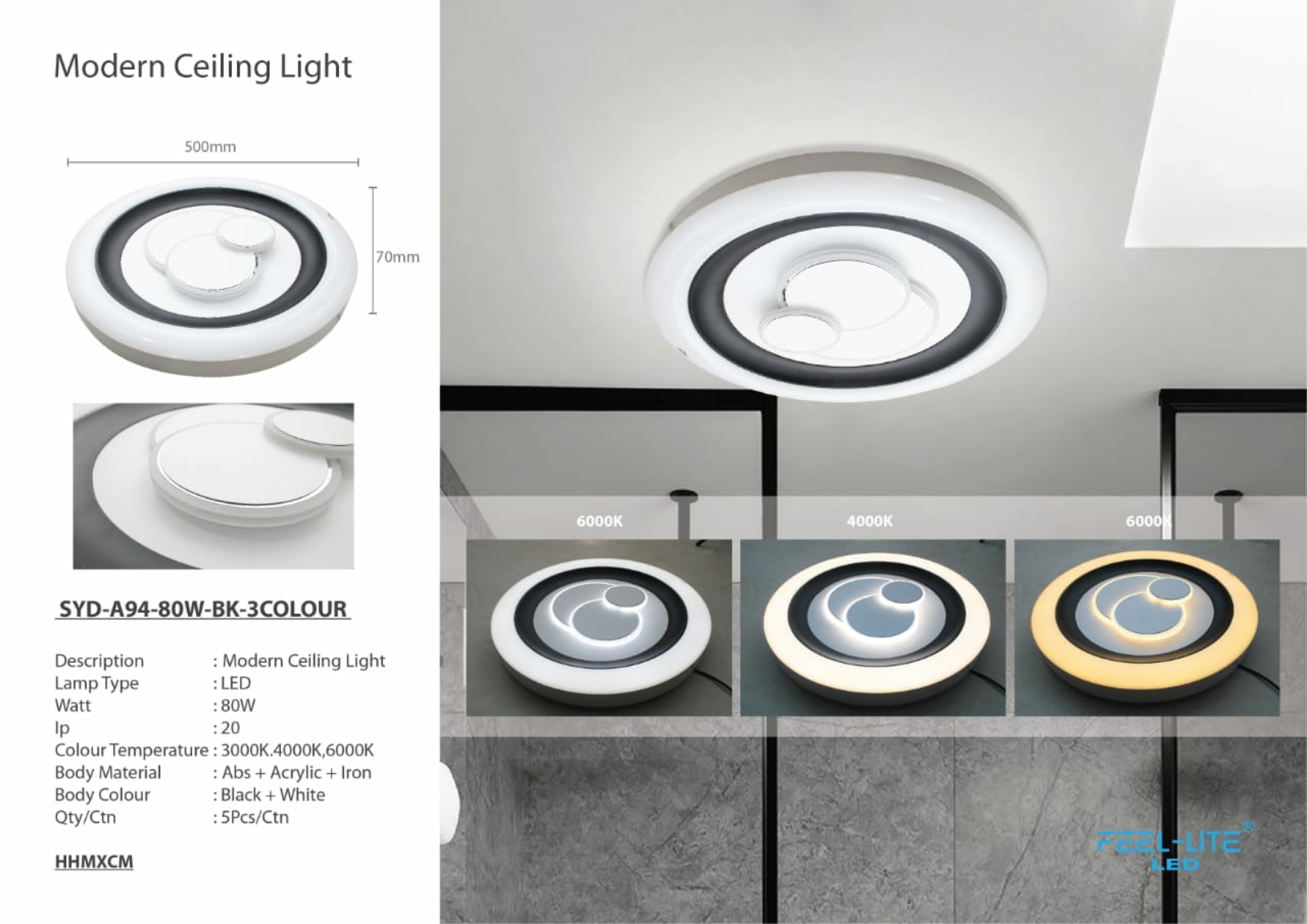 Led Ceiling Light Malaysia | Shelly Lighting