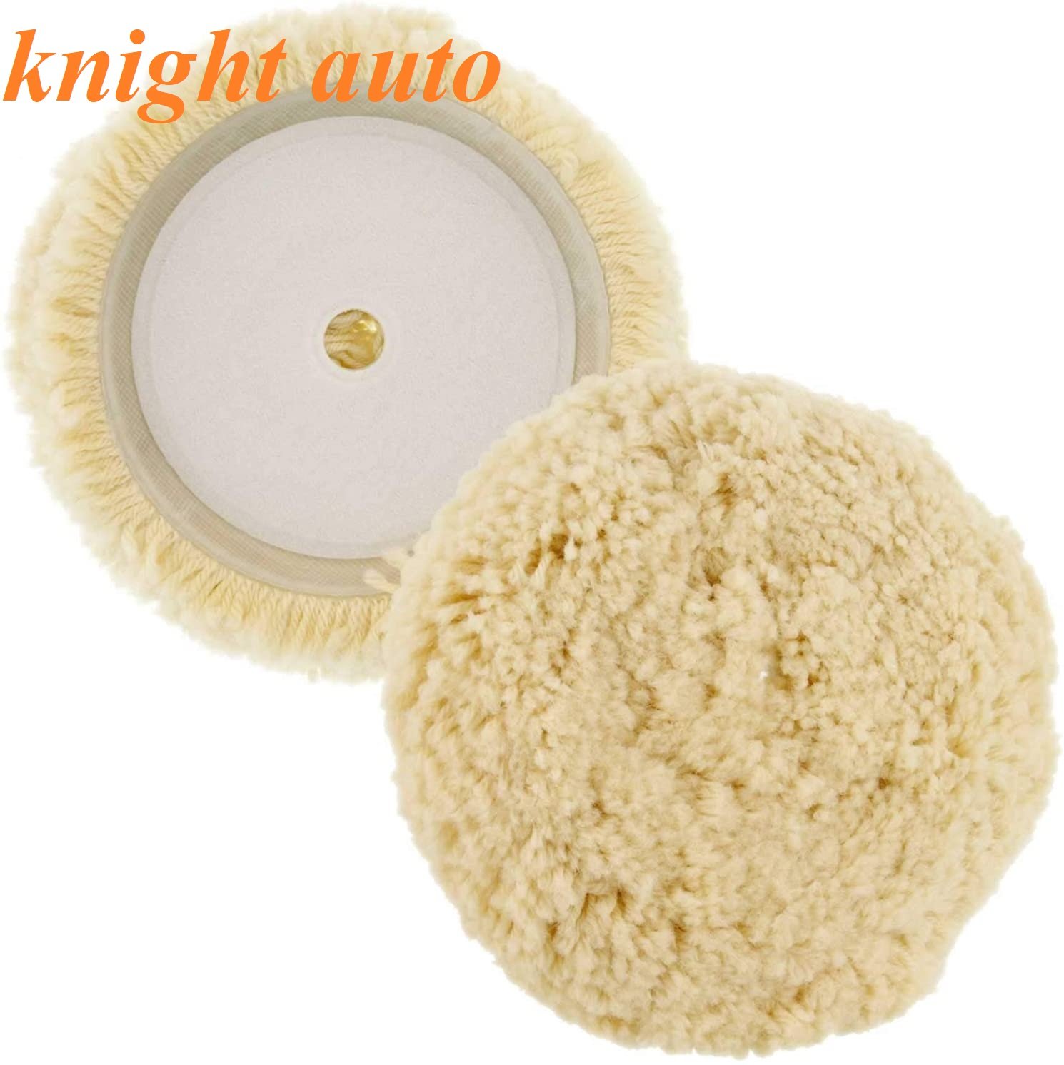 Wool polishing buffing pad 7" 180mm Buffing disc wool polishing wheel ...