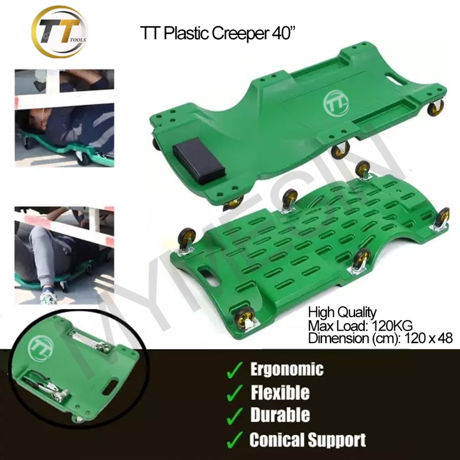 TT Plastic Creeper 40" [Code:9831] Selangor, Malaysia, Kuala Lumpur (KL ...