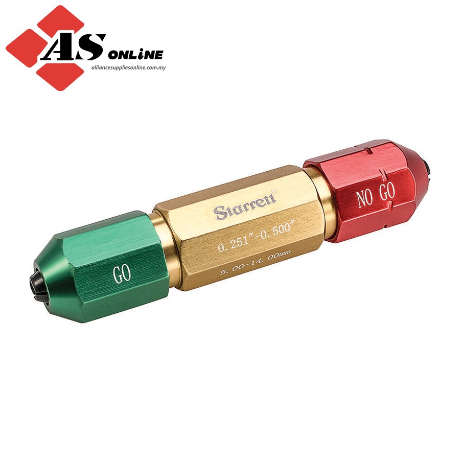 STARRETT Color Coded, Fully Adjustable Go/No-Go Gage Handle / Model ...