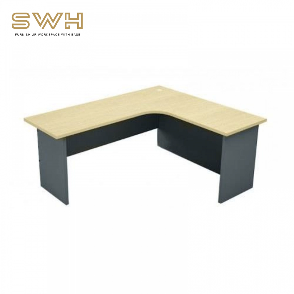 Standard L Shape Office Table | Office Table Penang OFFICE FURNITURE ...