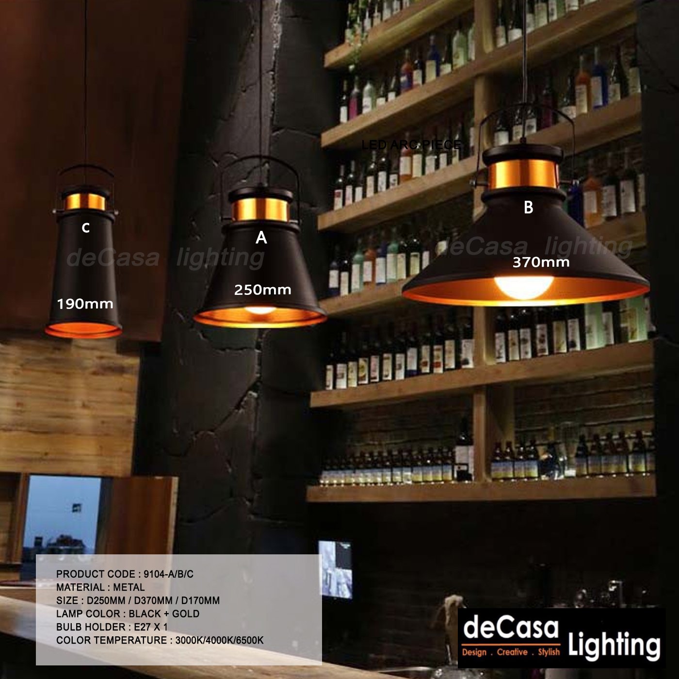 Pendant Light (9104) Selangor, Kuala Lumpur (KL), Puchong, Malaysia ...