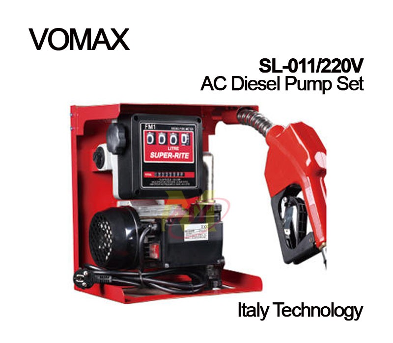 VOMAX SL-011/220V 350W AC Diesel Pump Set OIL PUMP Selangor, Malaysia ...