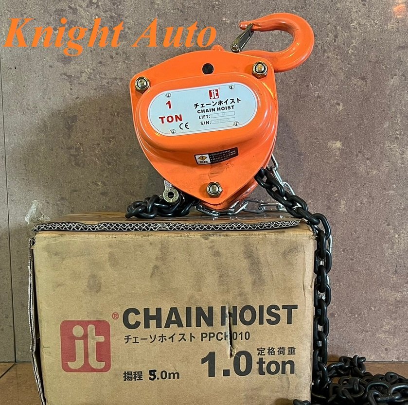 Chain Block 1Ton x 5Meter PPCH010 JT-Japan ID34074 Chain Block( Hoist ...