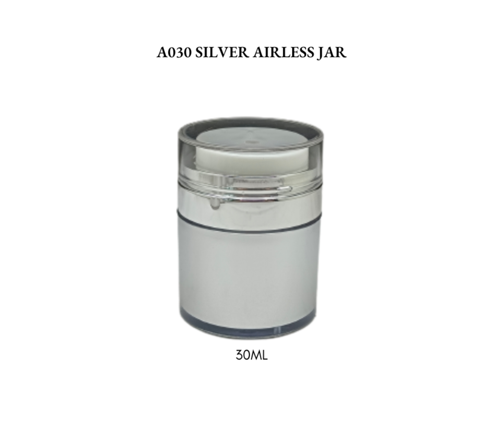 A030 SILVER AIRLESS JAR Penang, Malaysia, Bukit Mertajam Supplier ...