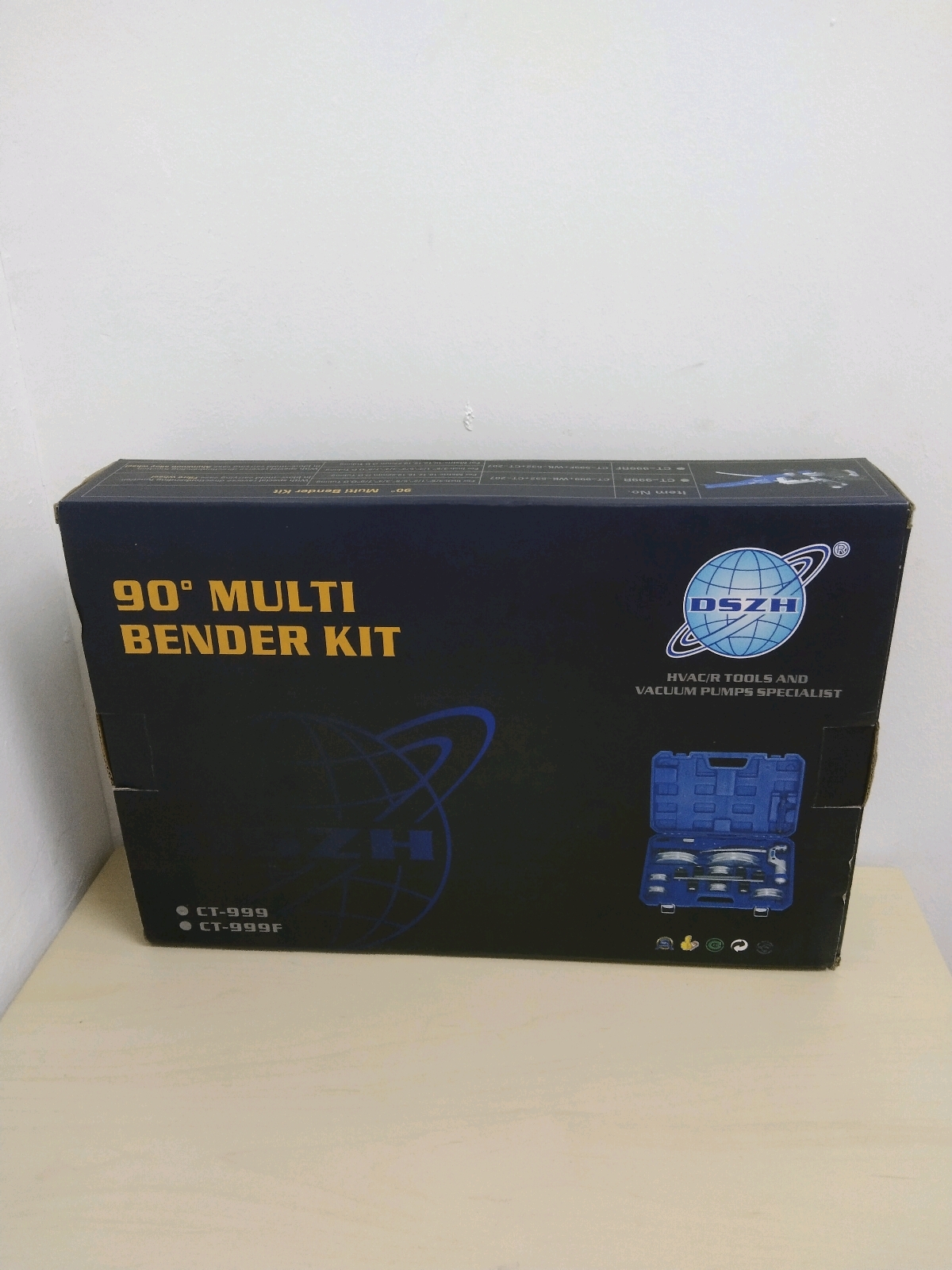 DSZH CT-999 TUBE BENDER MULTI KIT 90 DEGREE 1/4" - 7/8" Seri Kembangan ...