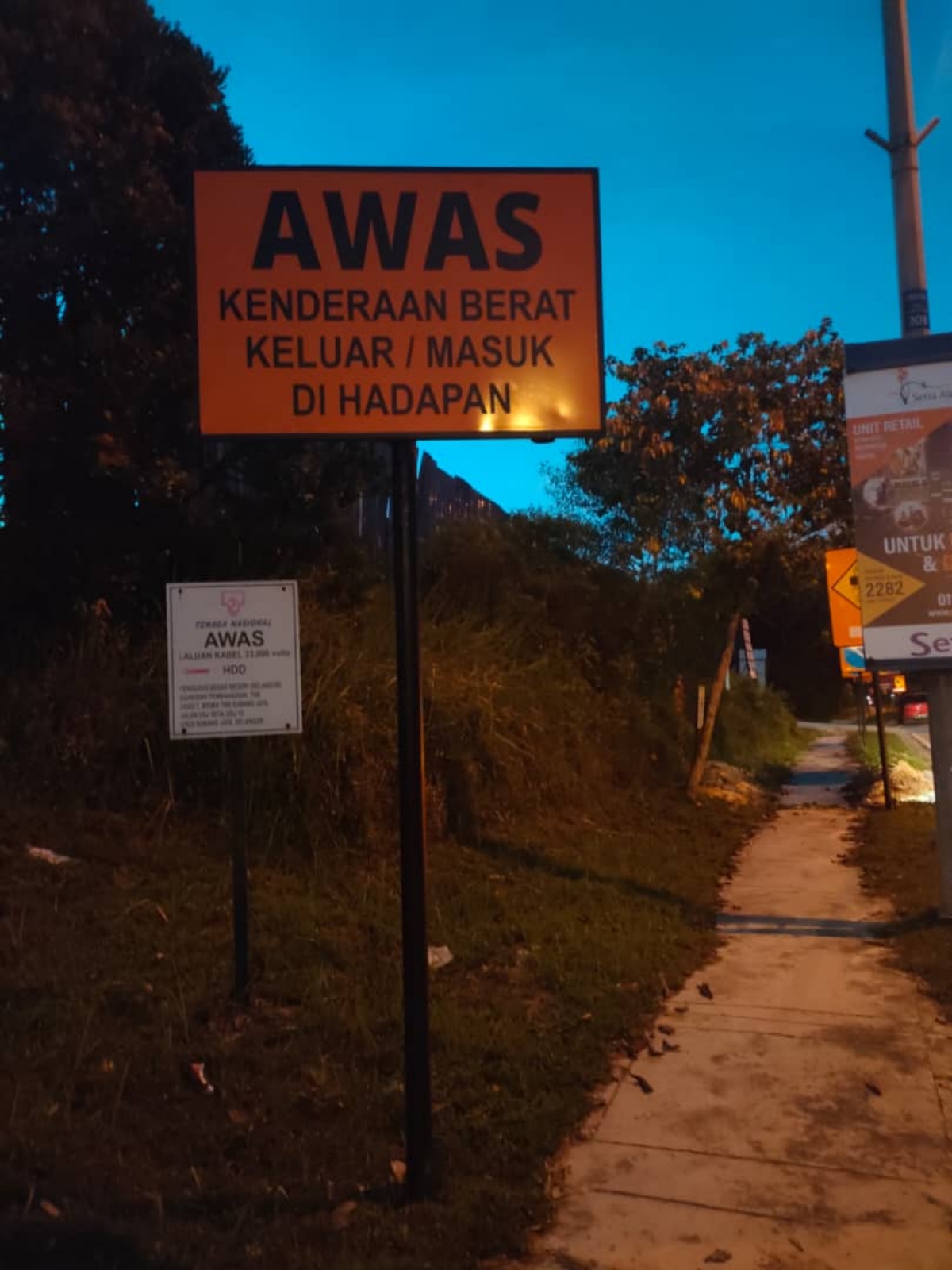 JKR Road Side Signage ROAD & TRAFFIC CONTROL SIGNAGE Klang, Malaysia ...