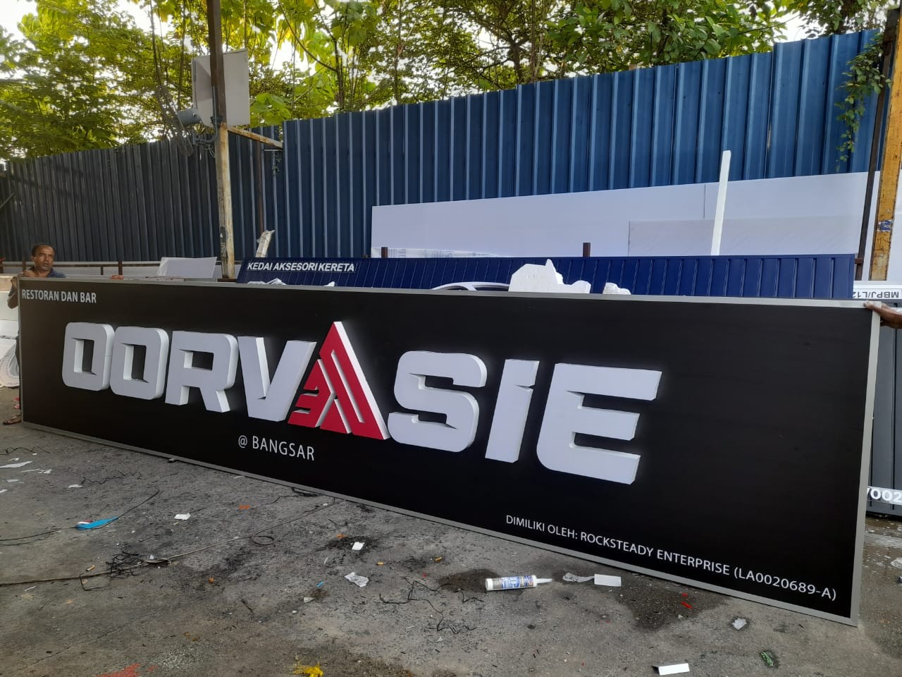 Oorvasie - 3D Box Up LED Frontlit Aluminium Panel Signage 3D LED Box Up ...