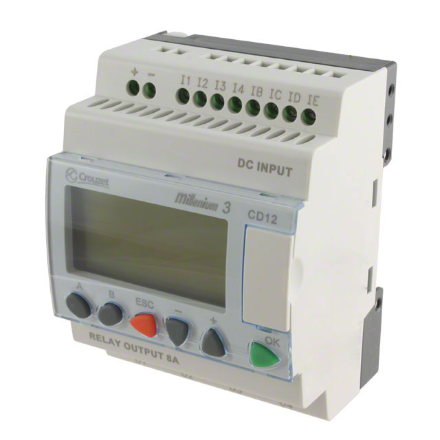 Crouzet Millenium 3 CD12 PLC Controller 24VDC - Malaysia (Johor ...