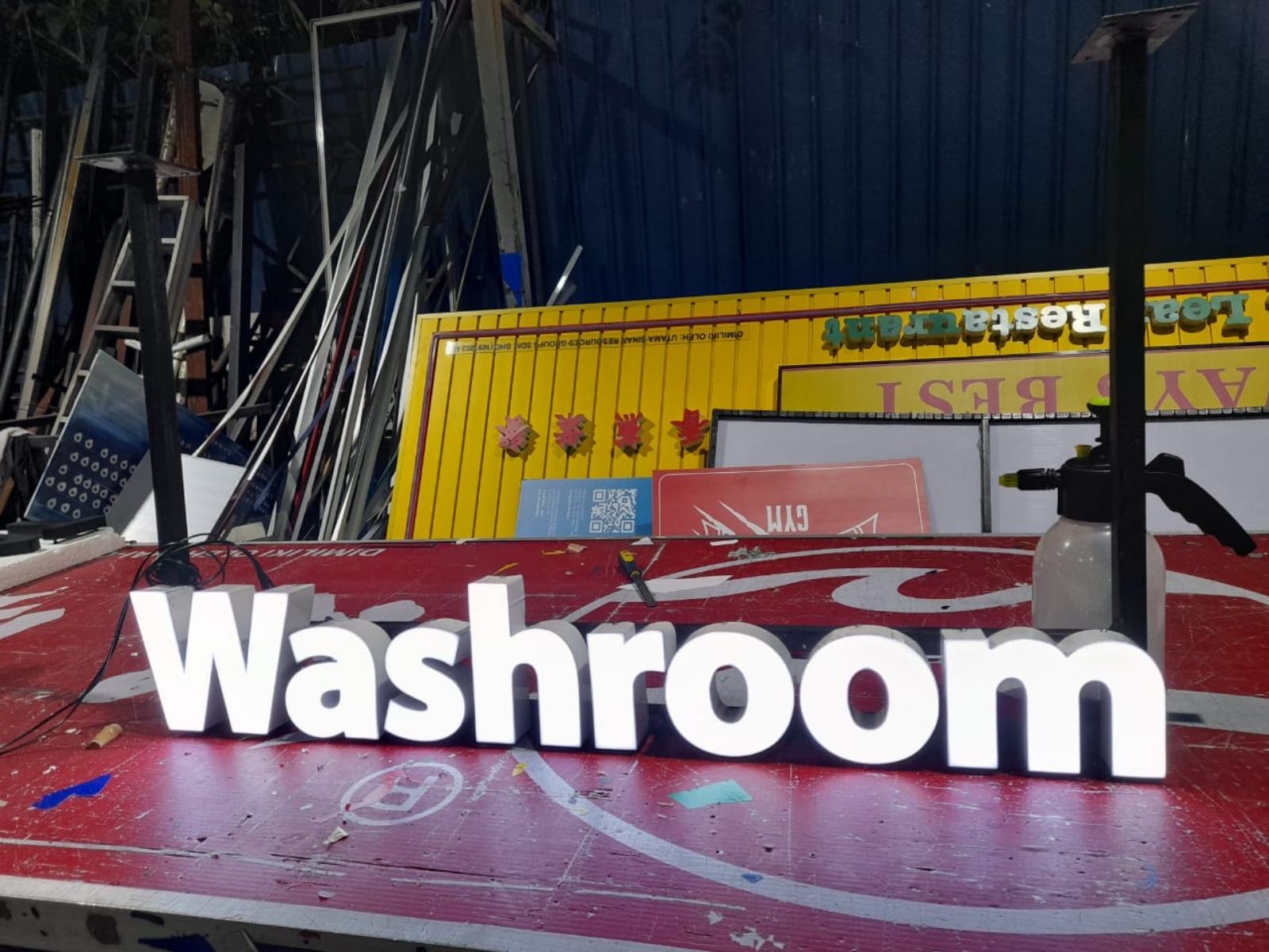 3D Signcraft # Signboard 3D Led Frontlit # Signboard Cafe # Signboard ...