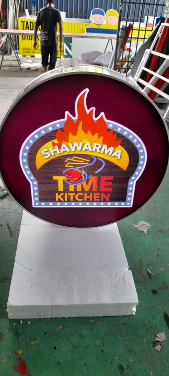 3D Signcraft # Signboard 3D Led Frontlit # Signboard Cafe # Signboard ...