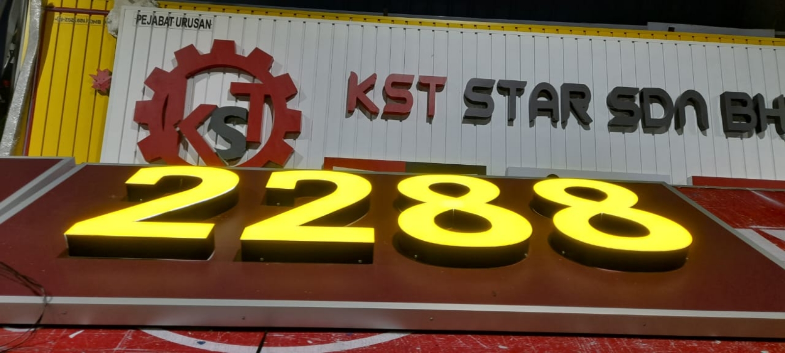 3D Signcraft # Signboard 3D Led Frontlit # Signboard Cafe # Signboard ...