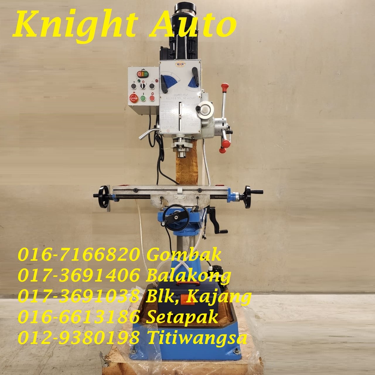 West Ling ZX-40BPC (ZX40BPC) 1-1/2" Gear Head Auto-Feed Drilling ...