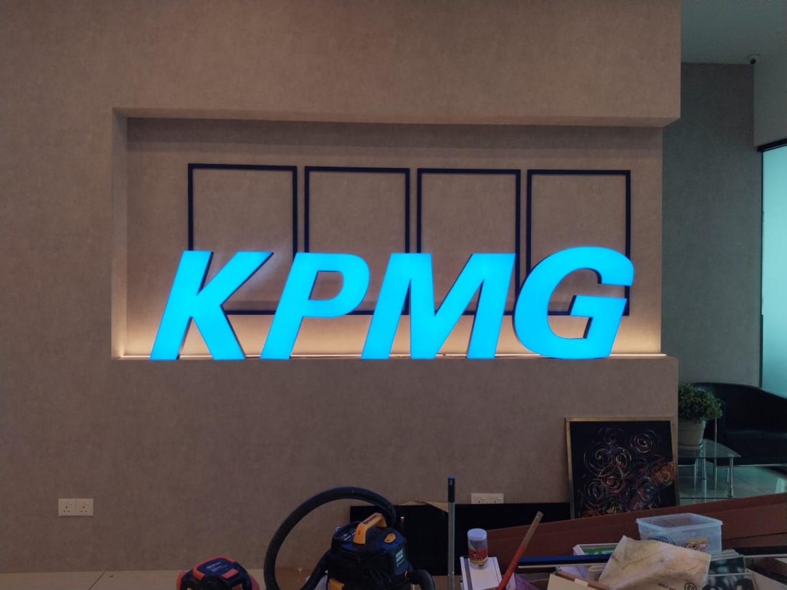 KPMG - Indoor 3d Led Frontlit Signage - Taman Putra Perdana - Bestari ...