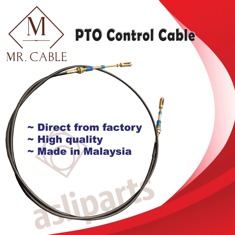 [READY STOCK] MR. CABLE 4000mm PTO CONTROL CABLE (Normal Use) KL ...
