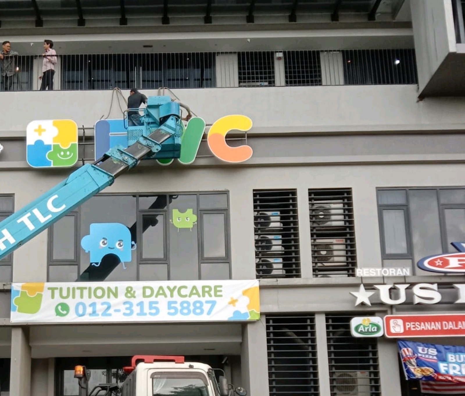 EWC Tuition & Daycare Centre Signboard #3dledsignboard #3dboxup ...