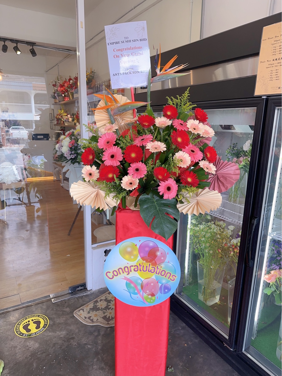 Grand Opening Flower Stand Grand Opening 开业花蓝 Flower Stand 开业花篮 Kluang ...