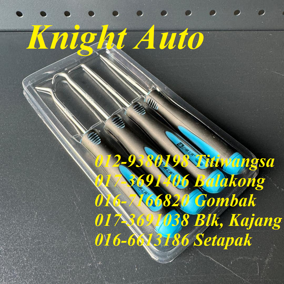 KGT 4Pcs oil real pick tool kit (normal type) ID35283 Engine Tools Hand ...