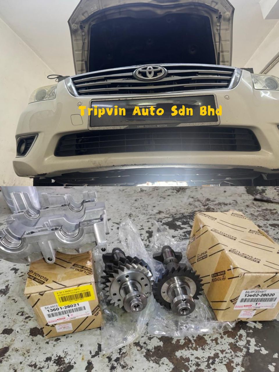 Toyota Camry ACV40 BALANCE SHAFT ATF - Transmission Fluid Jenjarom ...