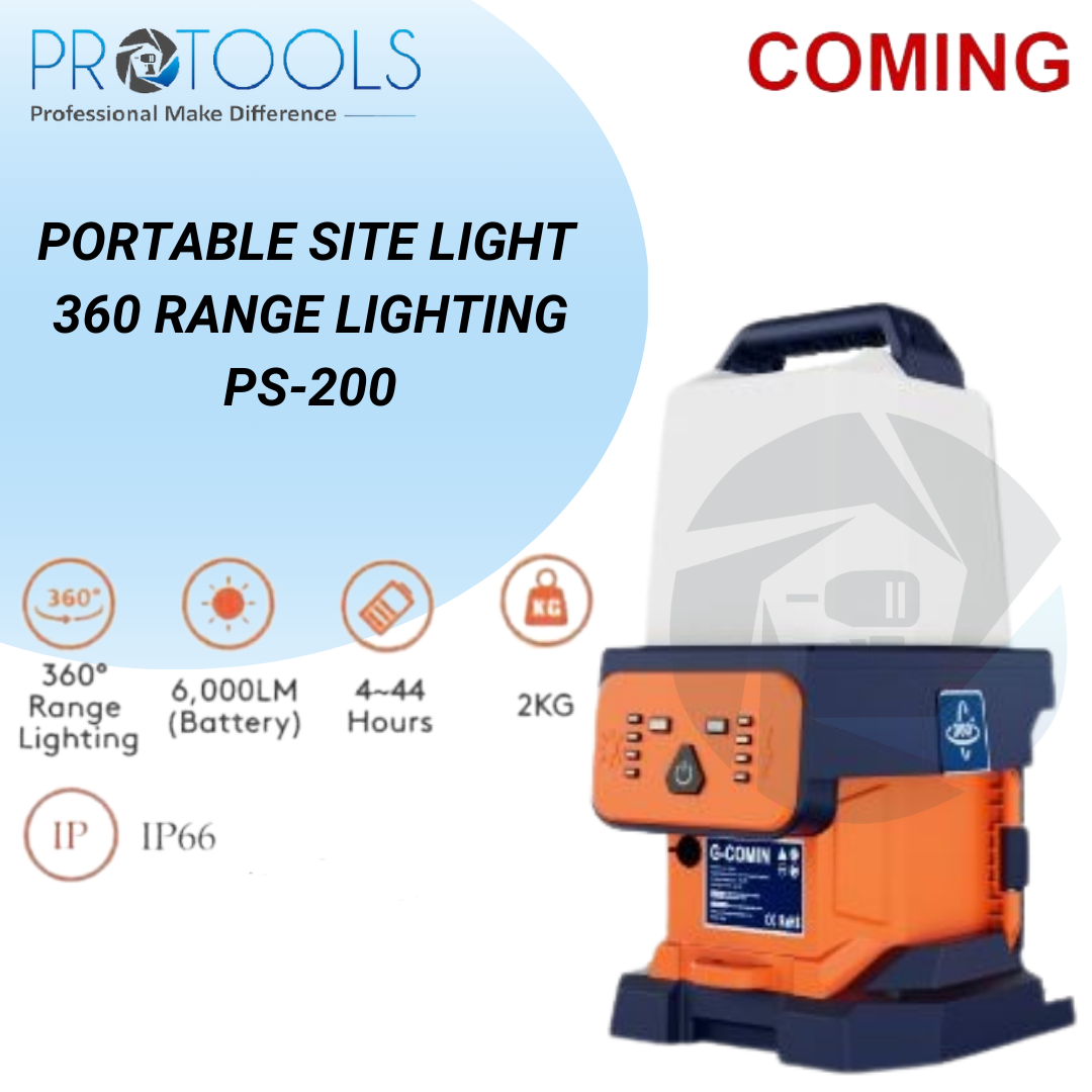 COMING PORTABLE SITE LIGHT 360 RANGE LIGHTING PS-200 SITE LIGHTING ...