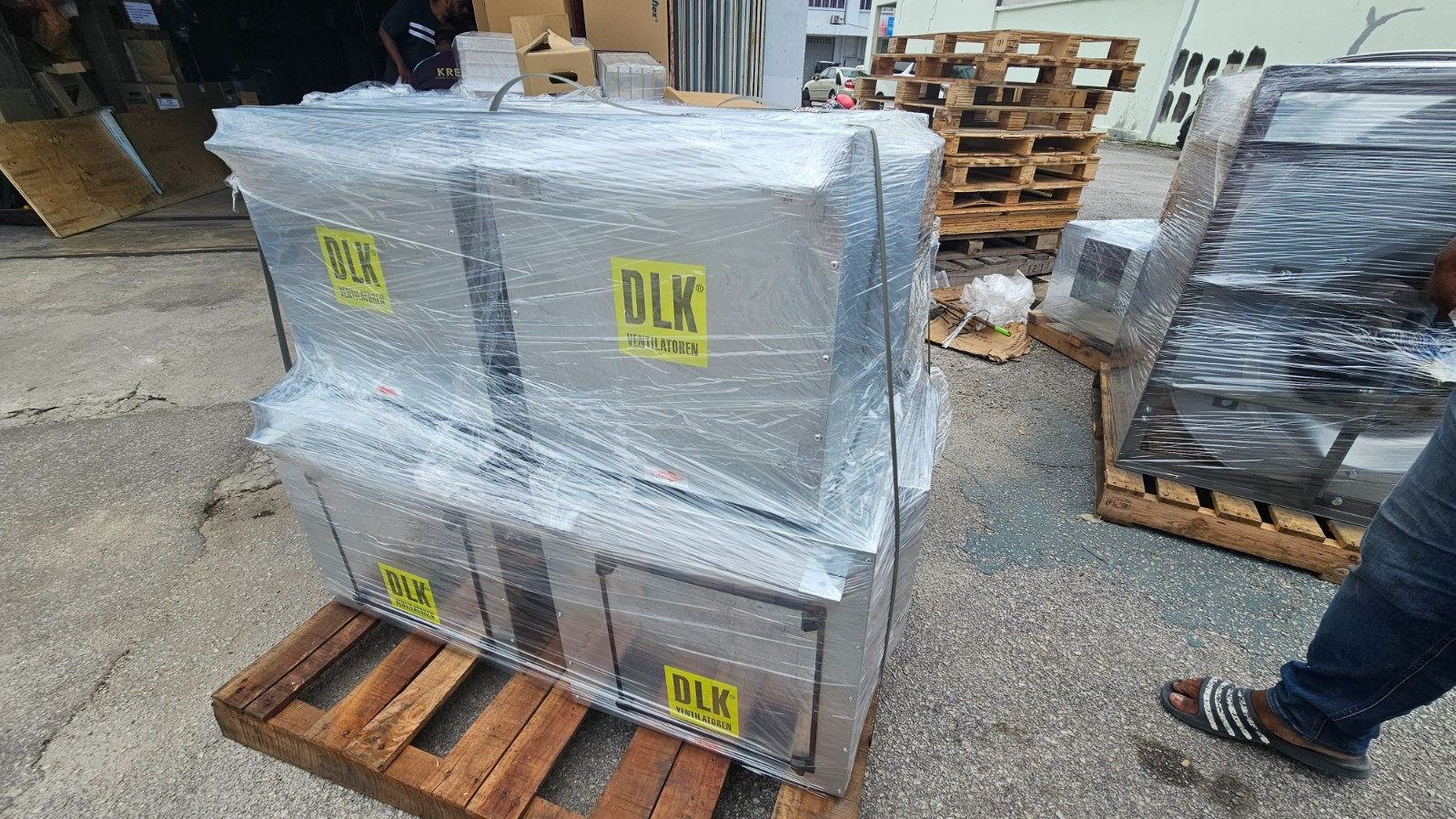 DLK DCD SERIES DUCTED BLOWER FAN SET (BLOWER WHEEL+HOUSING+MOTOR ...