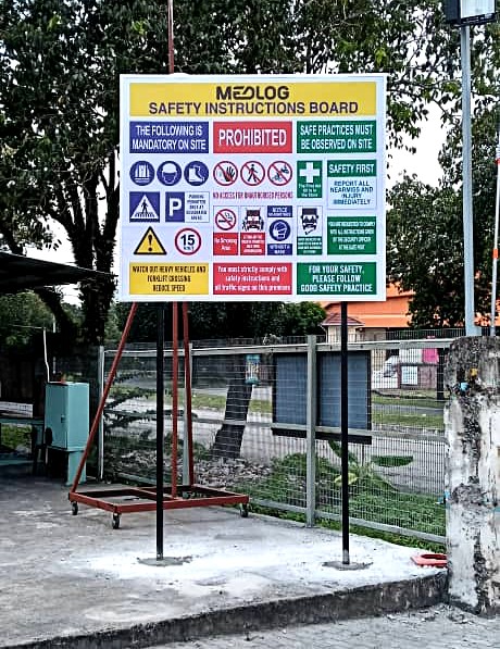 Custom Safety Signage Tanda Keselamatan Malaysia | Warehouse Factory ...