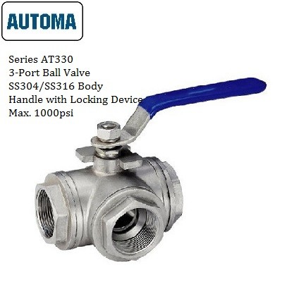 AUTOMA AT330 BALL VALVE ISOLATING VALVE Ball Valve Cast Iron Subang ...