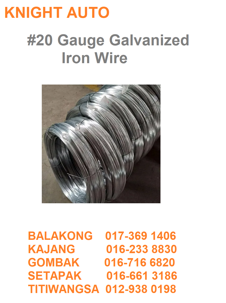 #20 Gauge Galvanized Iron Wire Dawai Ikat Besi ID881338 Others Selangor ...