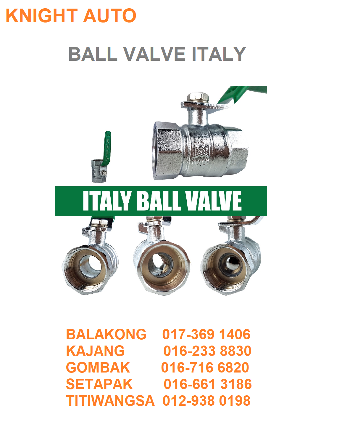 Injap Bola Heavy Duty Ball Valve Italy 4160# 1/2" ID660486 / 3/4 ...