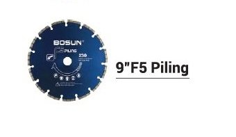9" BOSUN F5 PILING SPUN PILE DIAMOND BLADE Selangor, Klang, Malaysia ...
