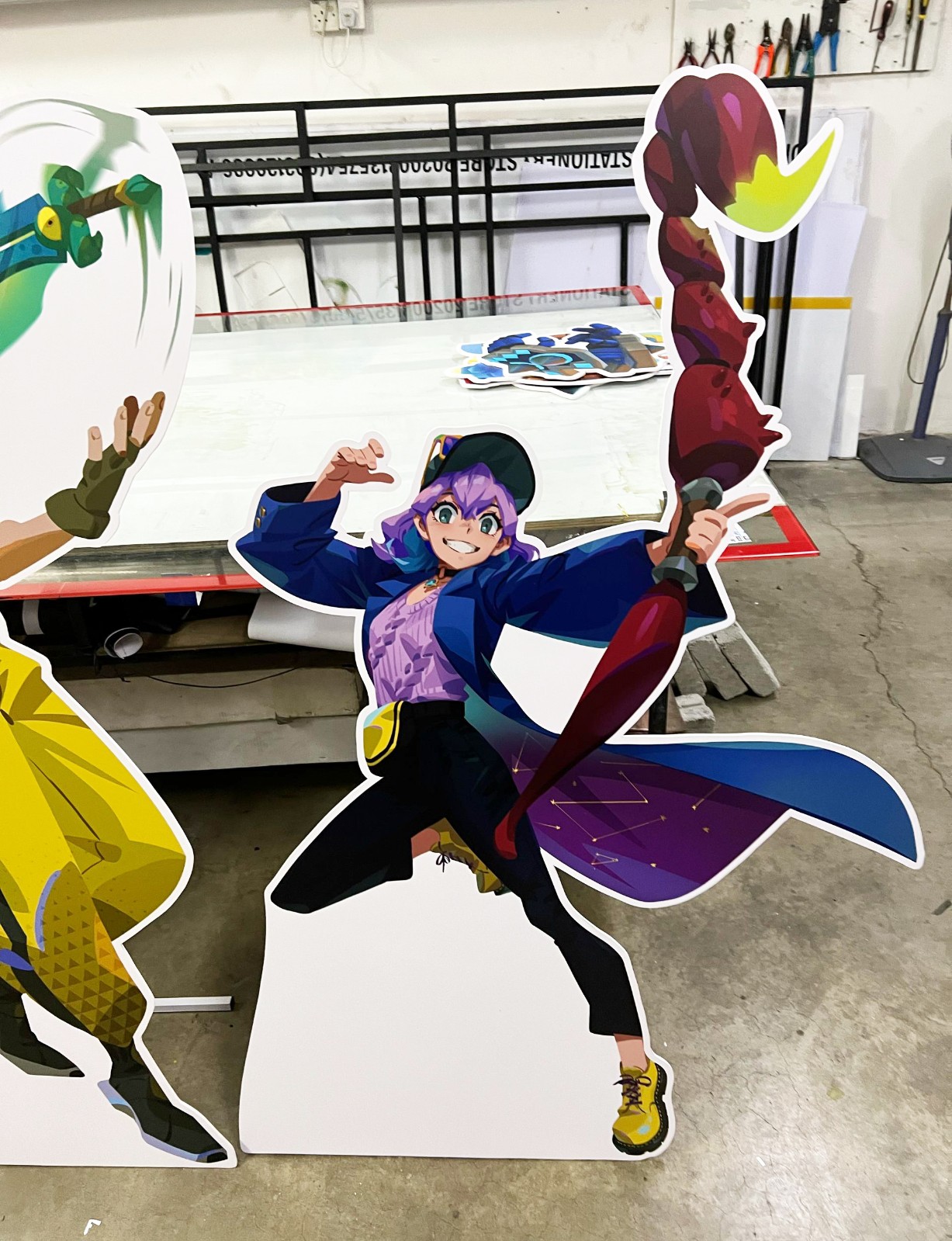 Human Standee Foam Board Stand Malaysia | Cartoon Anime Character ...