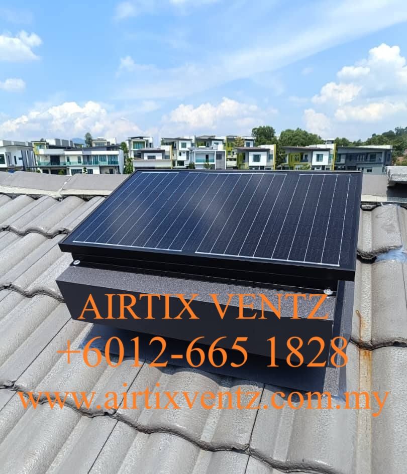 MY-SOLAR W45 Solar Powered Roof Attic Ventilator @ SETAPAK ...