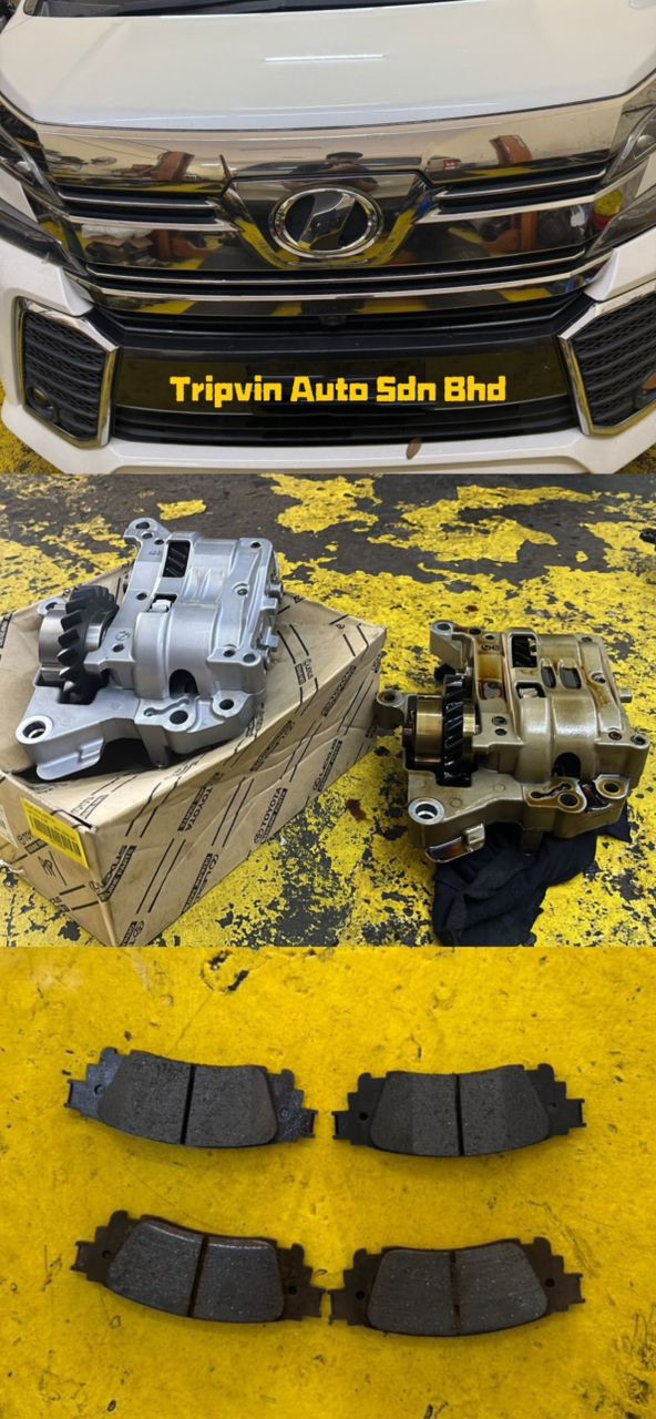 Toyota Vellfire AGH30 Balance Shaft Front Brake Pad Suspension ...