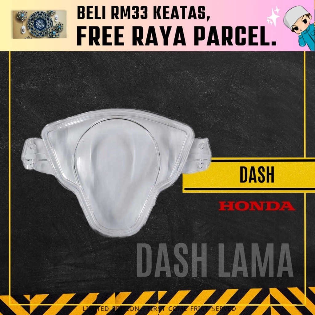 METER LENS HONDA DASH LAMA - DASH OLD WAVE DASH V1 METER COVER LEN ...