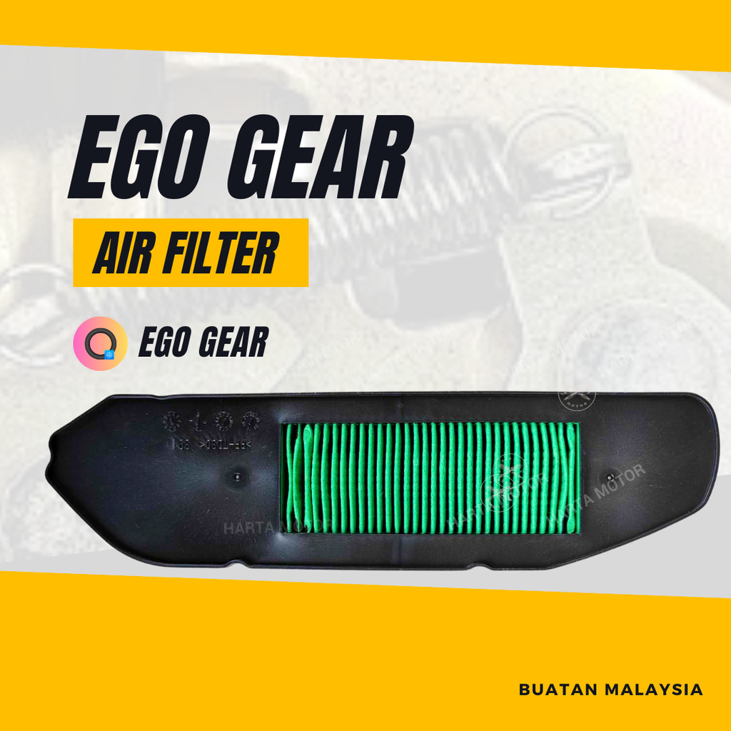 EGO GEAR 125 AIR FILTER - EGOGEAR FIRST MODEL EGO-GEAR ELEMENT KOTAK ...