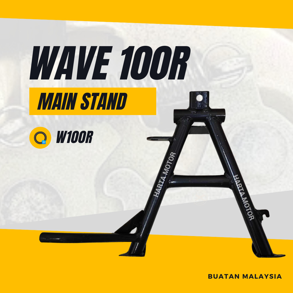 MAIN STAND WAVE 100R - W100R FIRST MODEL W100 R WAVE100R W100-R TONGKAT ...