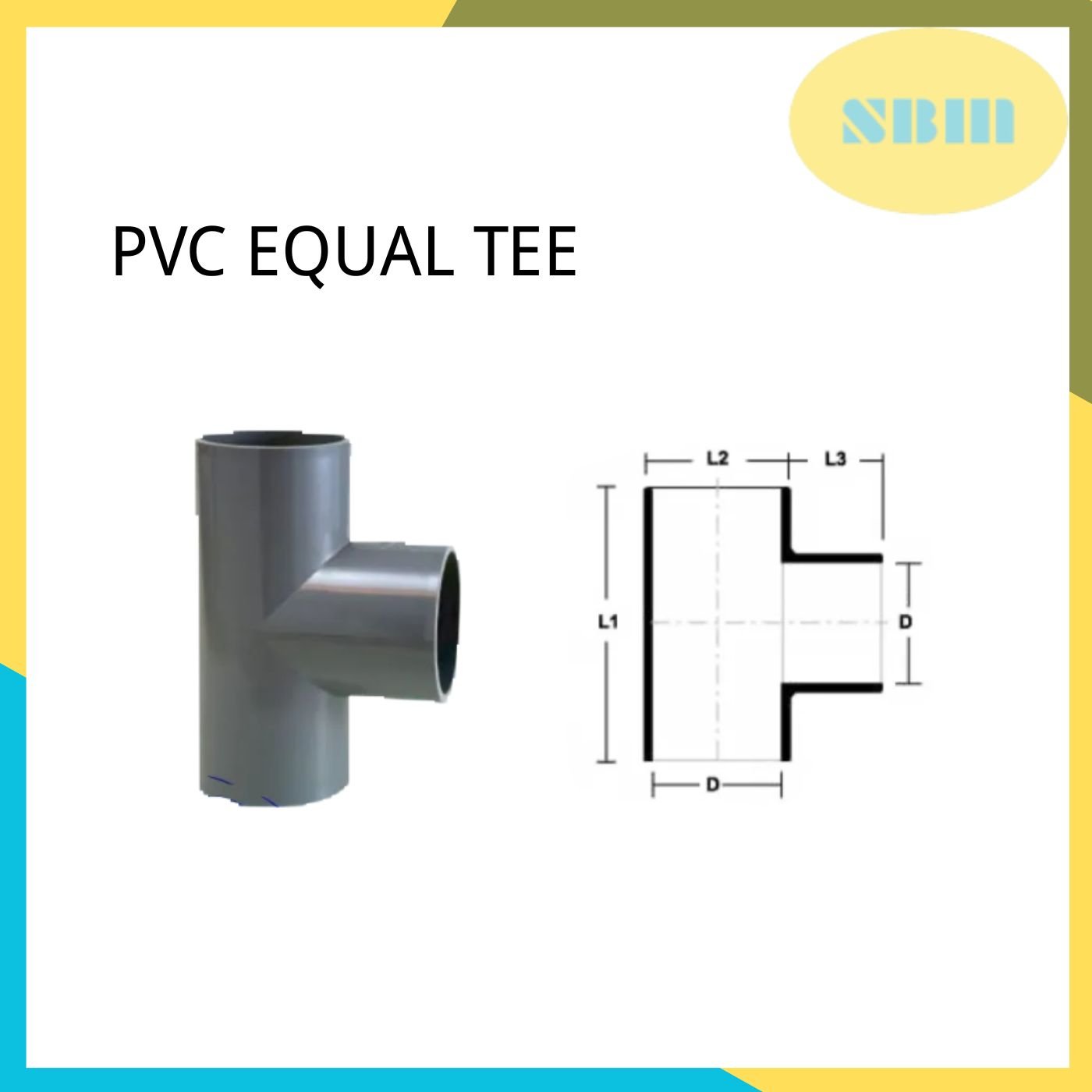 PVC EQUAL TEE PVC PRODUCT PVC /UPVC / POLY / HANSEN / CONDUIT PIPES ...