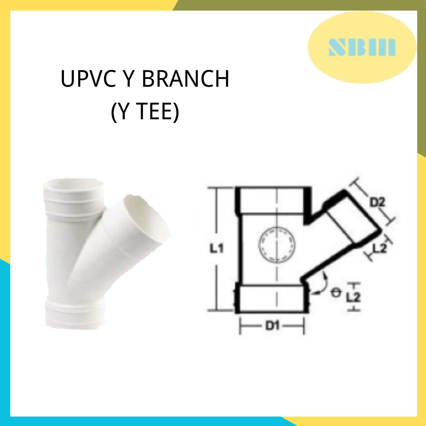 UPVC Y-BRANCH (Y TEE) UPVC PRODUCT PVC /UPVC / POLY / HANSEN / CONDUIT ...