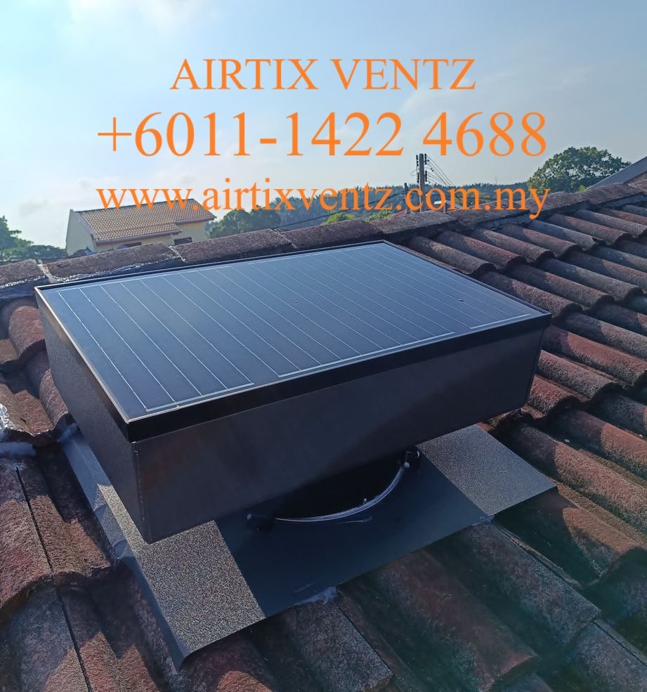 MY-SOLAR W60 Solar Powered Roof Attic Ventilator @ SETAPAK ...