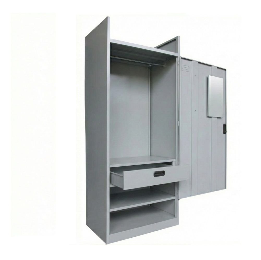 Asrama Almari Besi Pintu Besar / Extra Wide Steel Wardrobe | KOTA ...