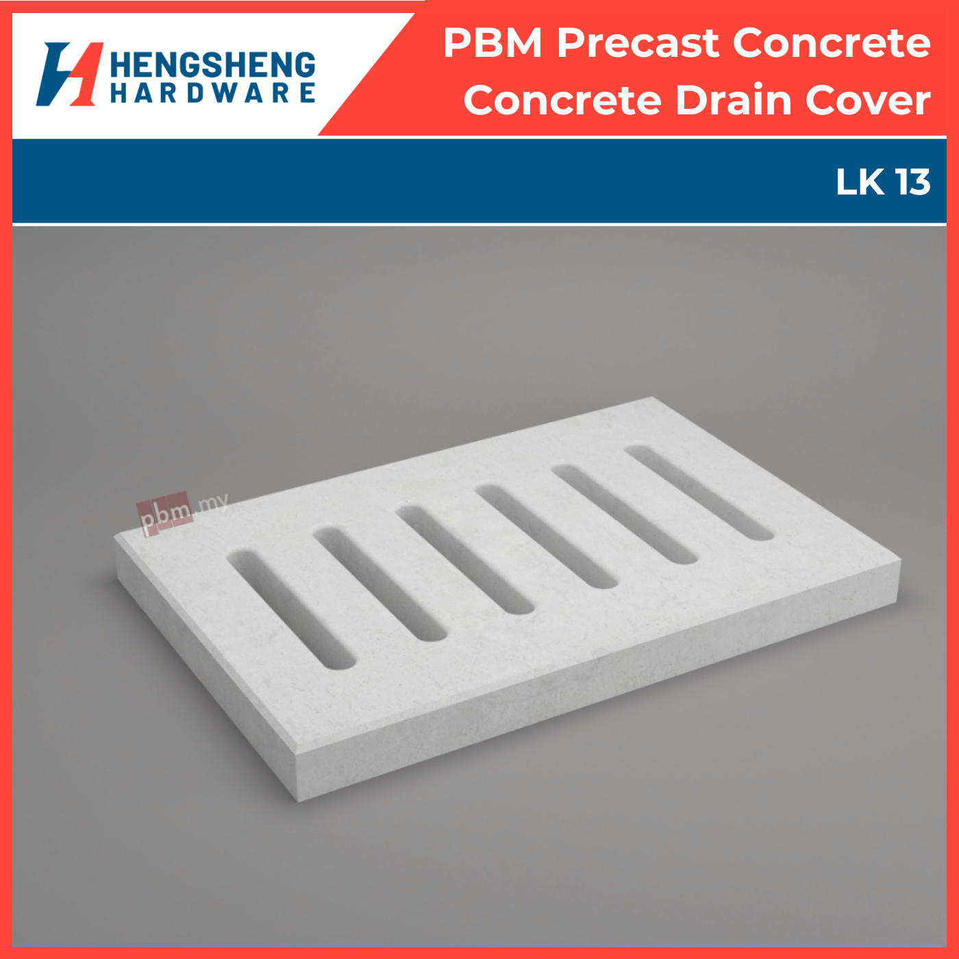 [PBM] Precast Concrete- Concrete Drain Cover LK 13 Building Materials ...