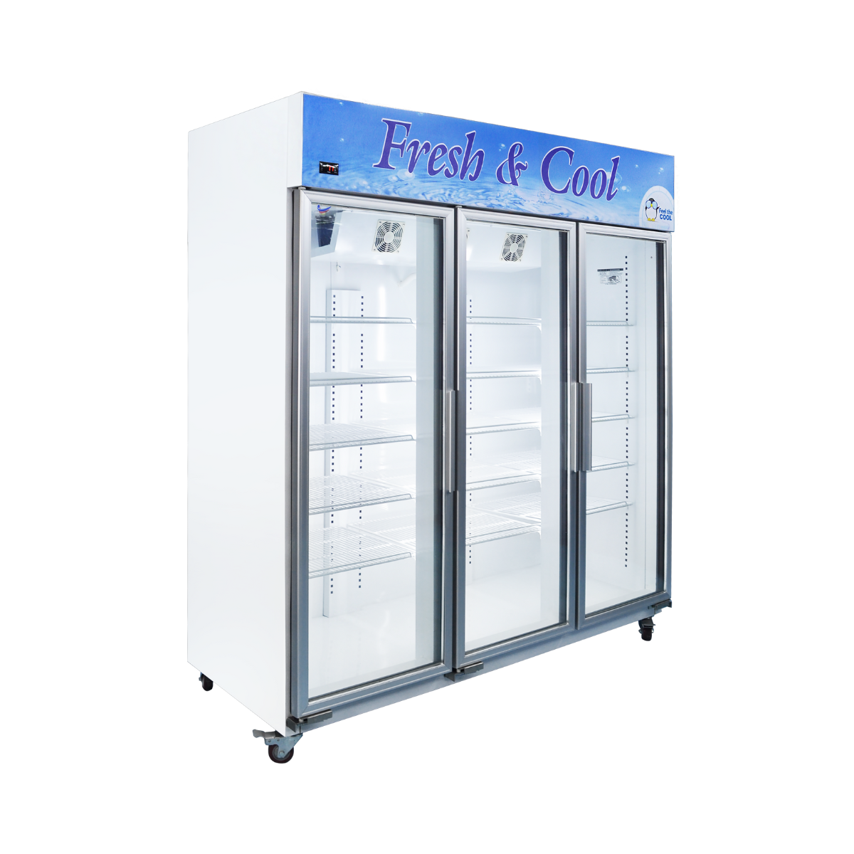 3 DOOR DISPLAY CHILLER WITH HEATER TEMPERED GLASS Ipoh, Perak, Malaysia ...
