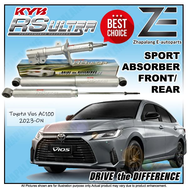 (Front) Kayaba RS Ultra Toyota Vios AC100 1.5 Absorber Set KYB NGC102 ...