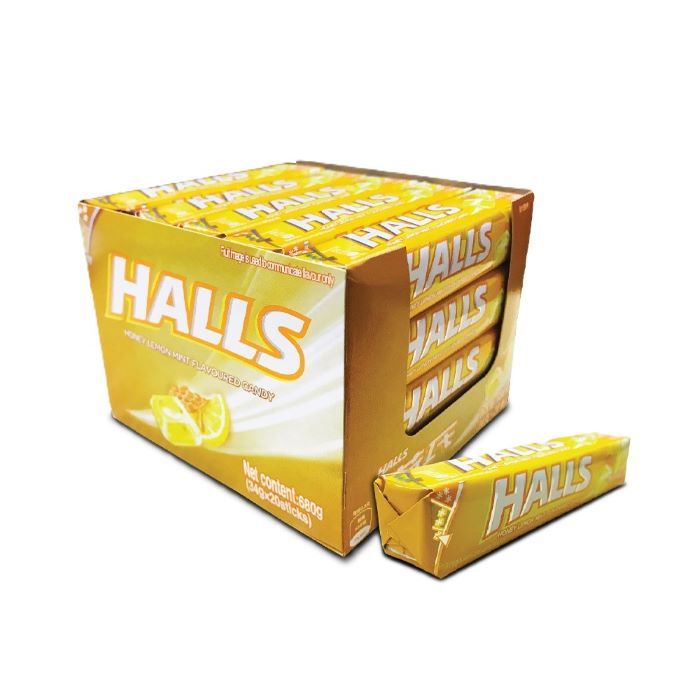HALLS CANDY-HONEY LEMON(20*34G) Johor Bahru (JB), Malaysia, Skudai ...