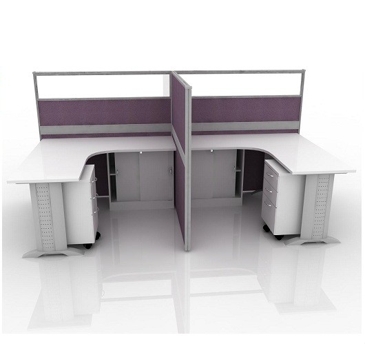 CLUSTER OF 2 OFFICE PARTITION WORKSTATION 6 - Top 10 New Design ...