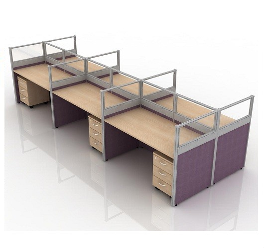 CLUSTER OF 6 OFFICE PARTITION WORKSTATION 11 - Top 10 Must Have ...