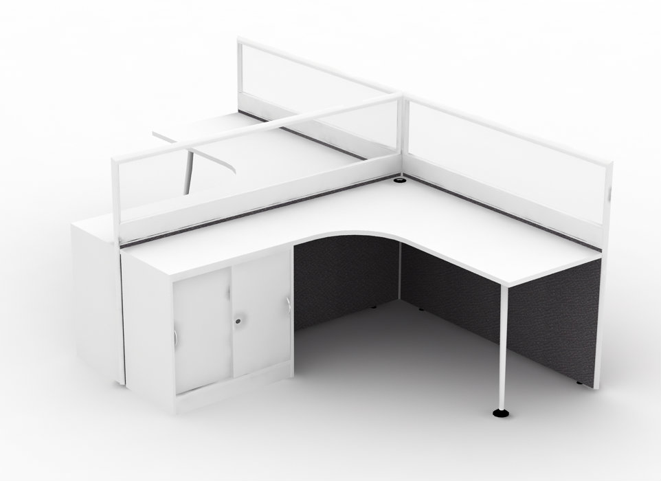 CLUSTER OF 2 OFFICE PARTITION WORKSTATION - Top 10 Best Recommended ...