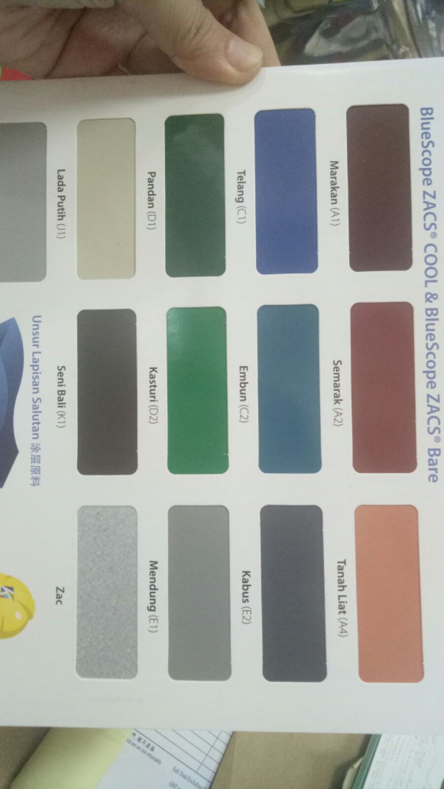 Zinc Kilang Color Chat Johor Bahru (JB), Malaysia, Johor Jaya Supplier ...