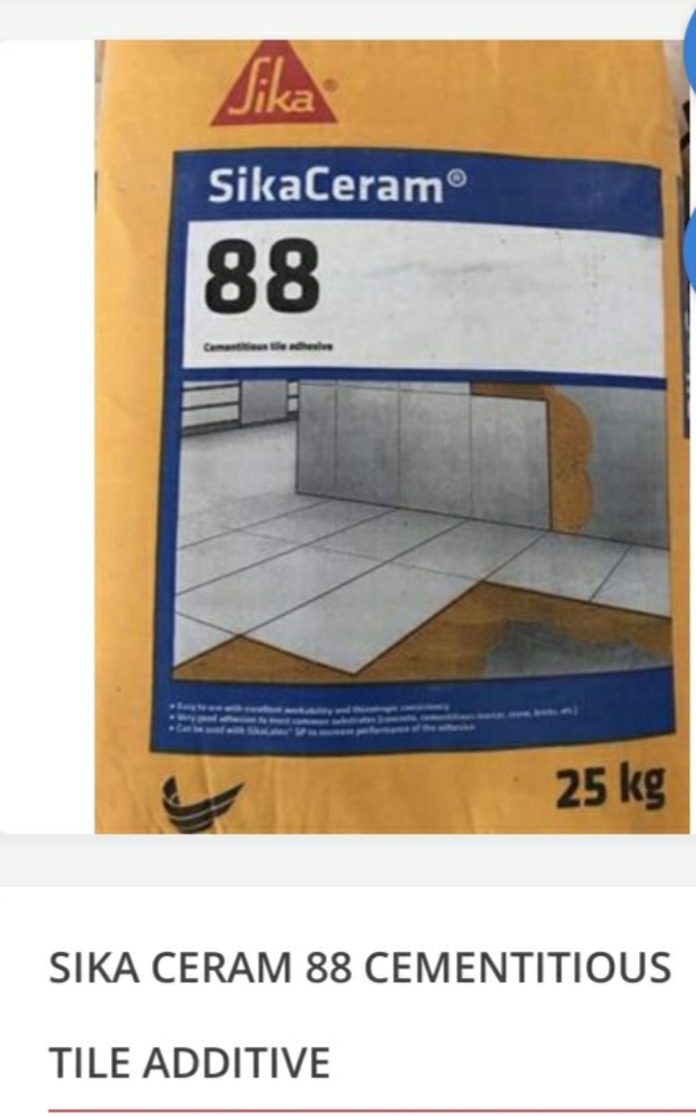 SIKA 88 CERAM X 25 KG Johor Bahru (JB), Malaysia, Johor Jaya Supplier ...
